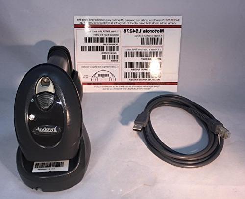 Symbol Barcode Scanner LS4278 Bluetooth Wireless Handheld Laser
