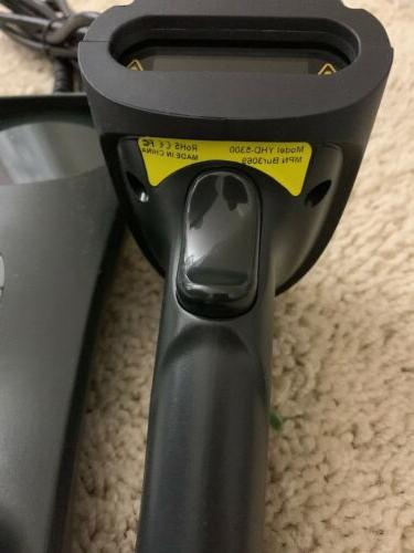 Nadamoo Wireless Laser Barcode Scanner + Cordless Base